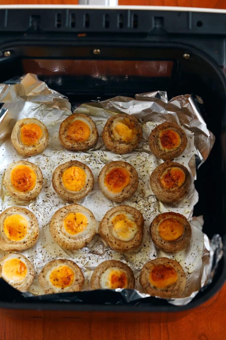 Air Fryer Snacks: Mind-Blowing Mushroom & Quail Egg Bites - 9pt.com
