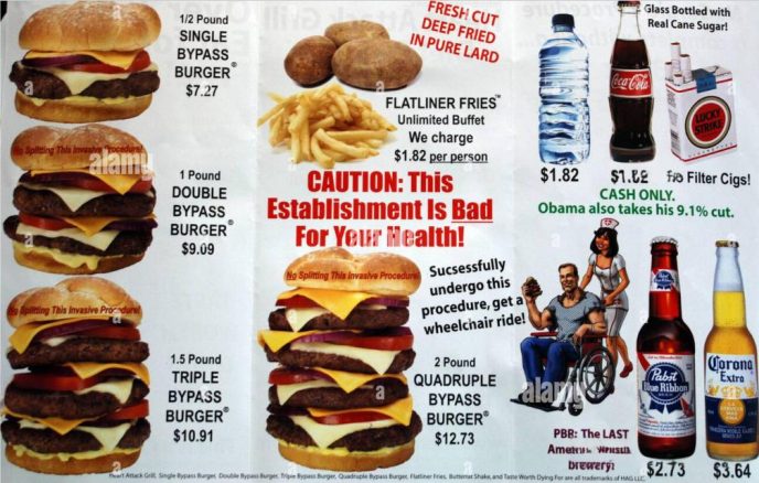 Heart Attack Grill: Nurses Spank You for Unfinished Meals - 9pt.com
